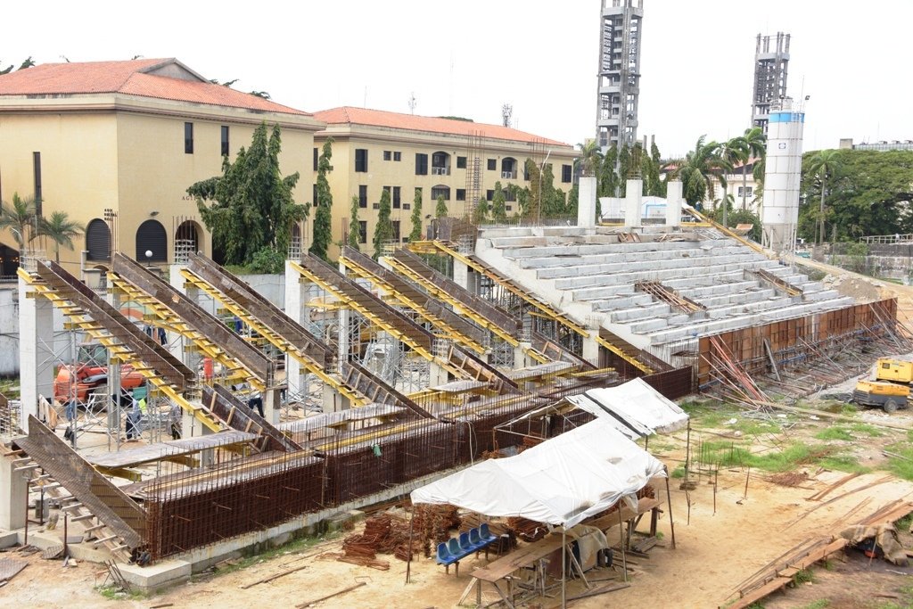 Photos News: Ongoing Reconstruction & Upgrade of the Onikan Stadium ...